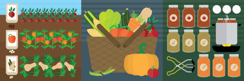 How To Use Excess Produce From Your Garden Harvest...