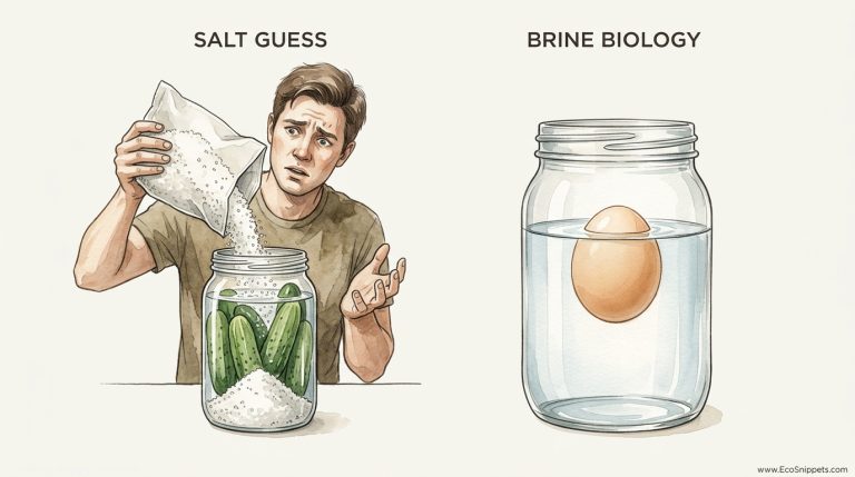 How To Measure Brine Salinity Without A Scale